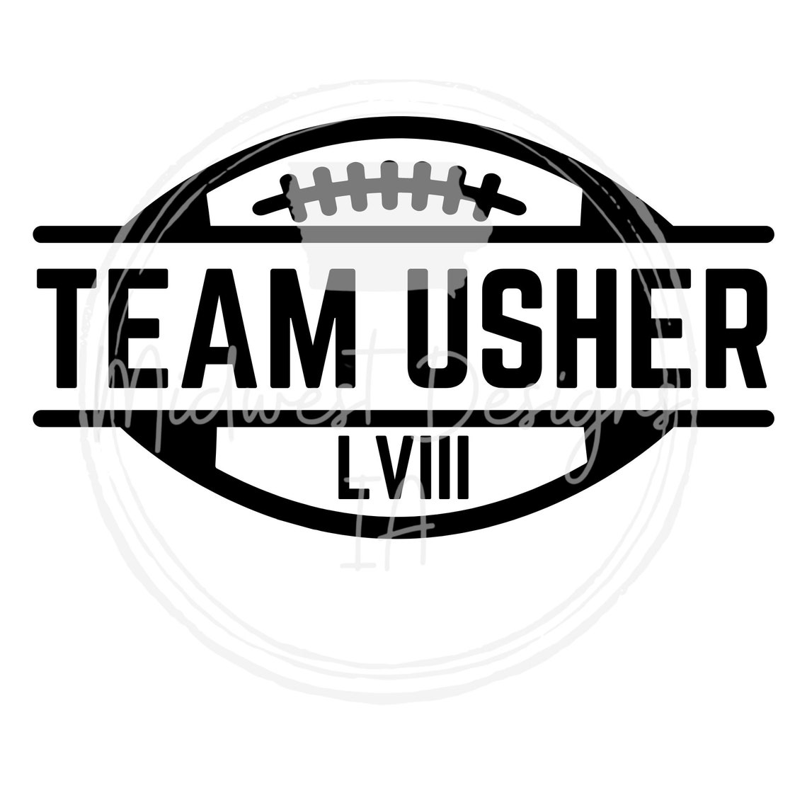 TEAM Usher Svg/png, Super Bowl Svg/png, SVG/PNG, Football Svg/png ...