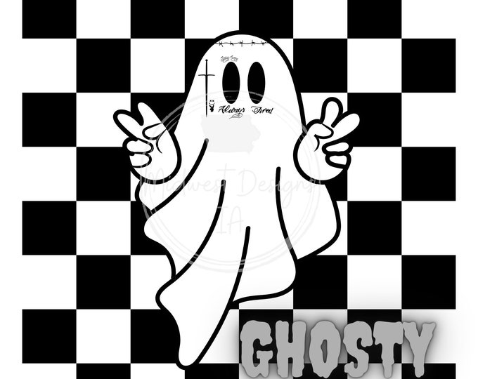 Ghosty Png File Ghosty Svg File Instant Digital Download Easy Printable ...