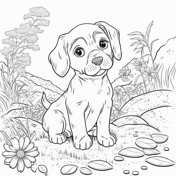 Dog Coloring Pages Print