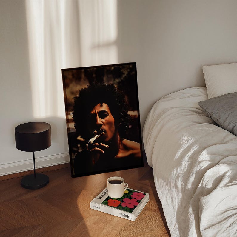 Bob Marley Rare Unframed Print | Rare Vintage Bob Marley Poster in His ...