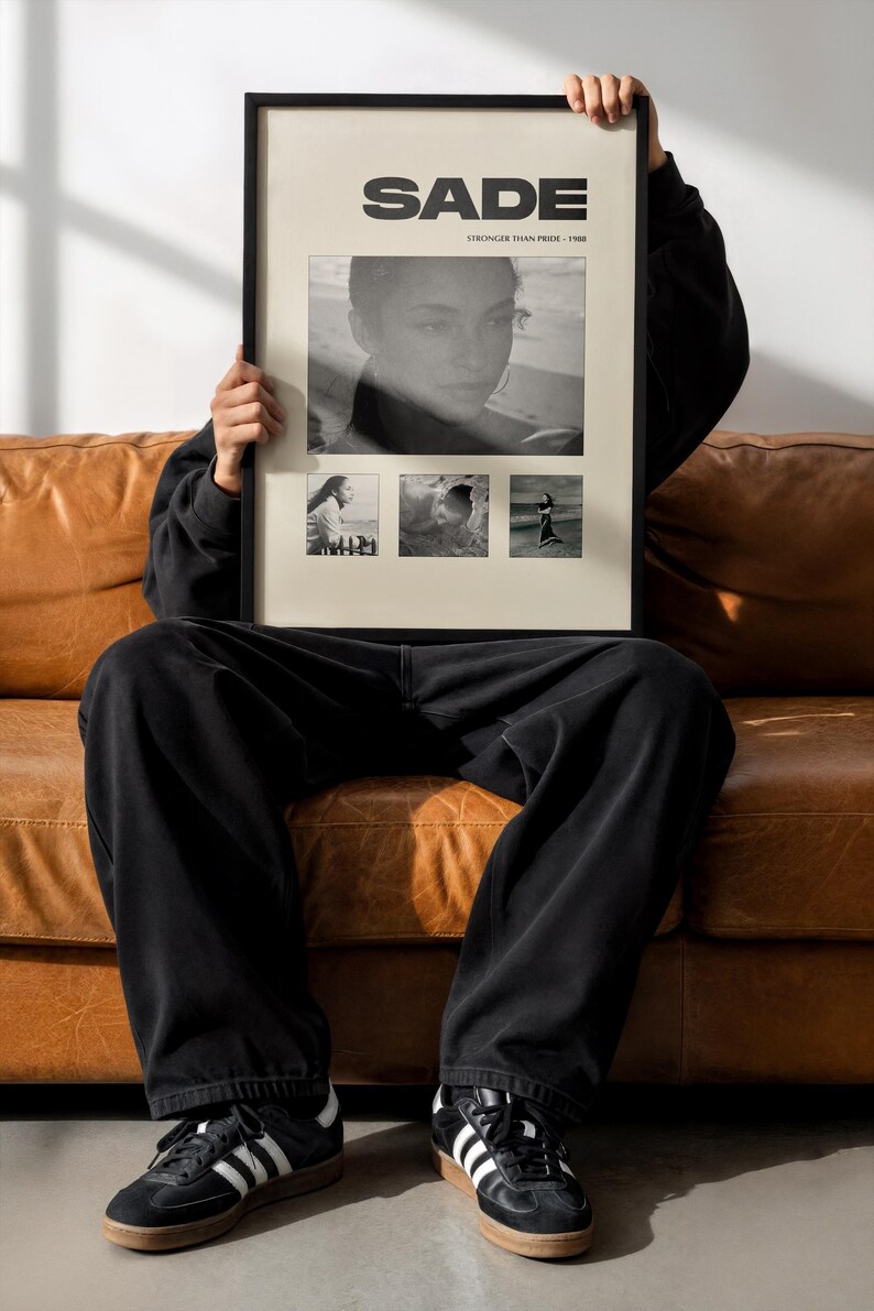 Sade Adu 'stronger Than Pride' Art Poster | Soul Music Gift - Etsy