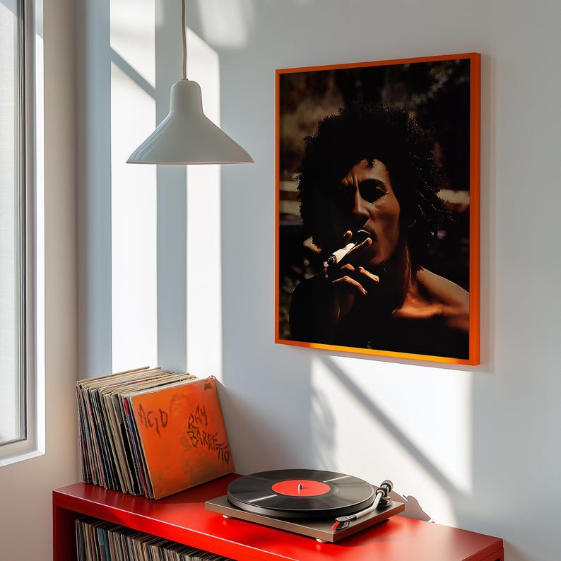 Bob Marley Rare Unframed Print | Rare Vintage Bob Marley Poster in His ...