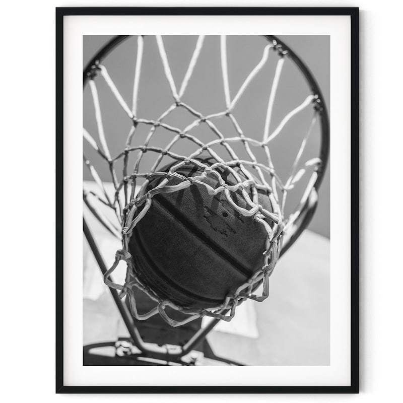 Basketball Print - Etsy
