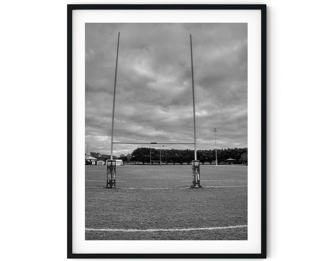 Black and White Photo Instant Digital Download Wall Art Print Rugby ...