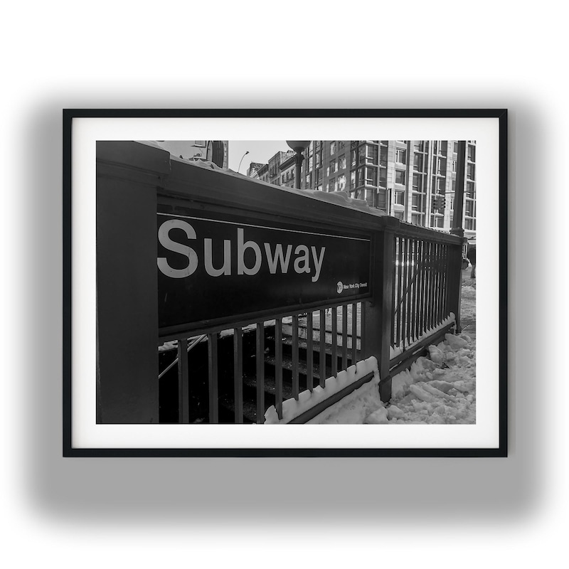 Nyc Subway Photo - Etsy
