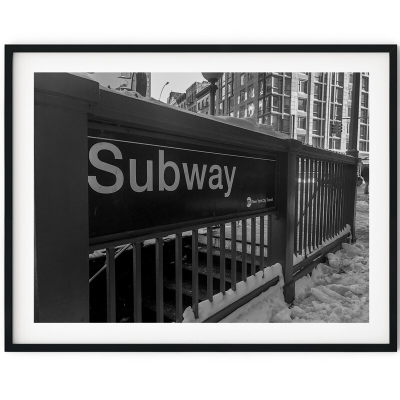 Subway Print - Etsy