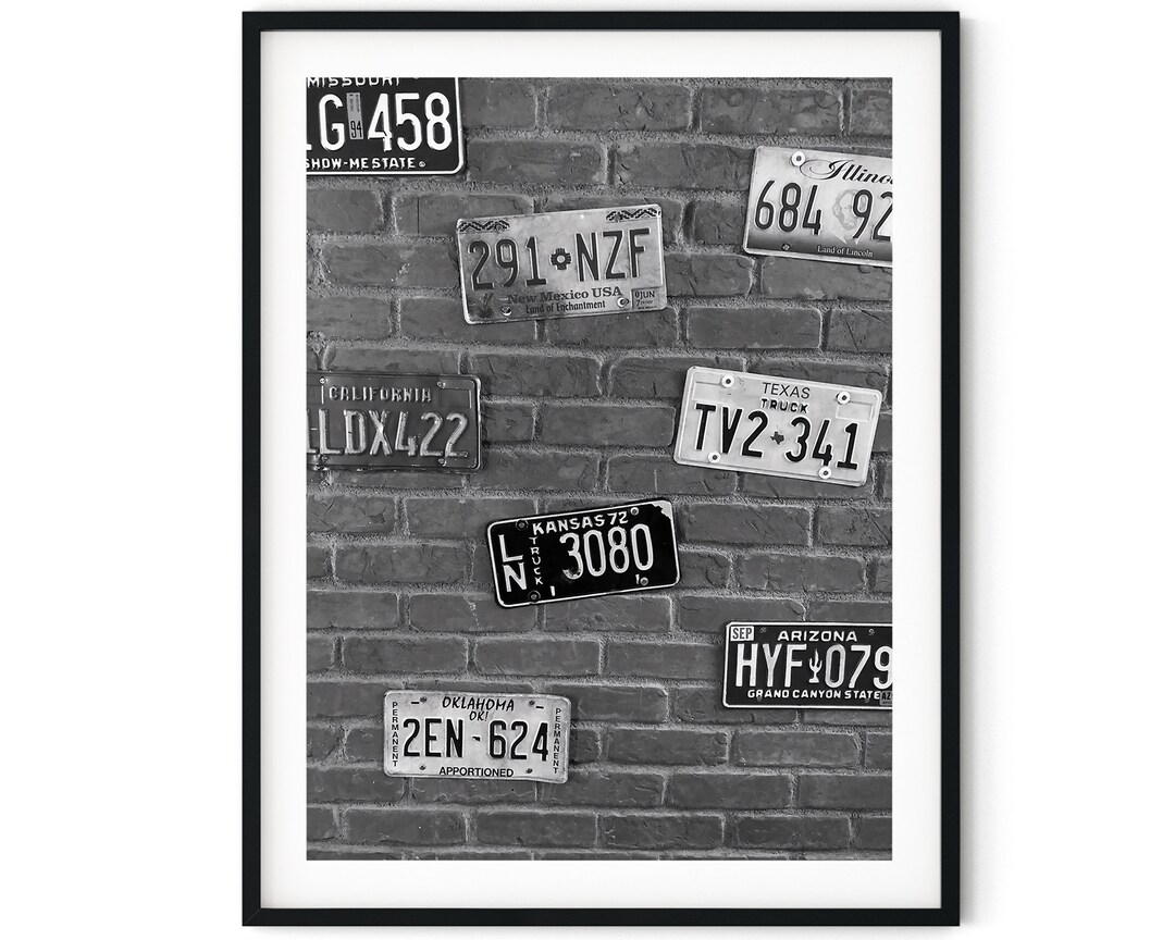 Black and White Photo Instant Digital Download Wall Art Print Number ...