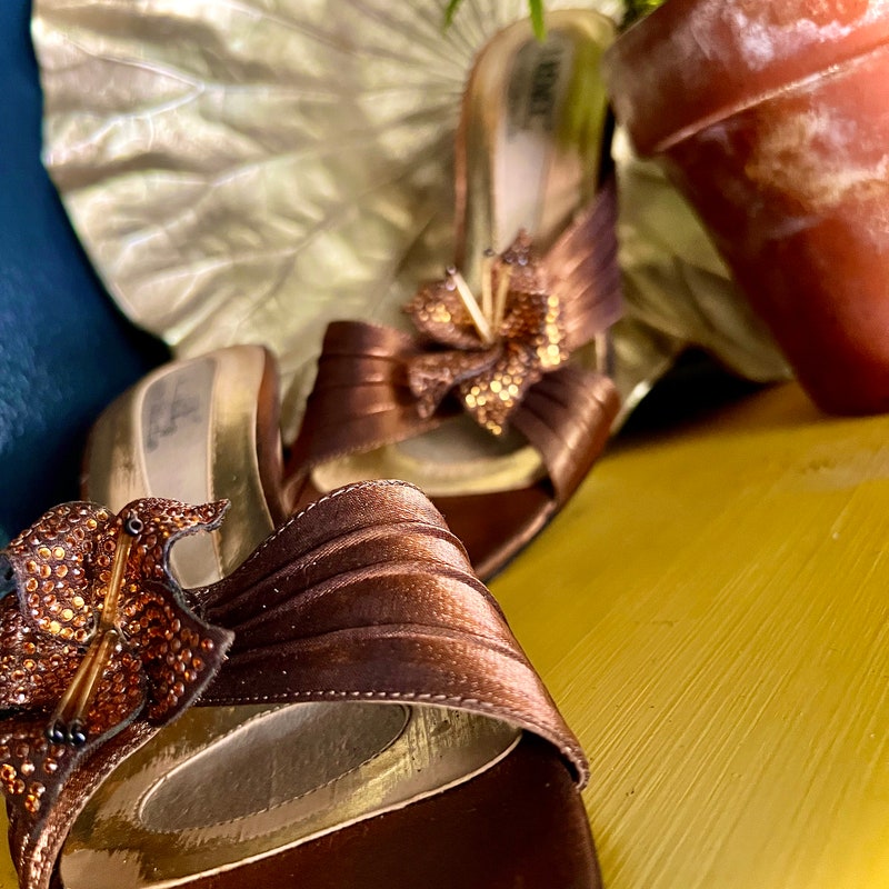 Metallic Shoes - Etsy