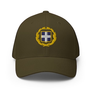 Greek Army Hellenic Army Flexfit Hat | Streetwear Greek Flexfit Cap ...