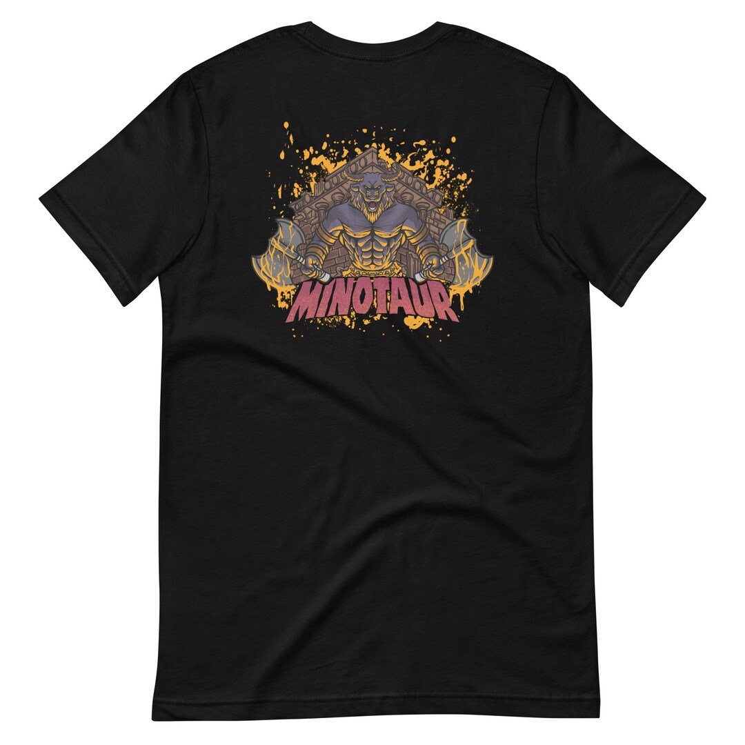 Greek T-shirt Minotaur Tshirt in Multiple Colours, Greek Mythology ...