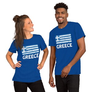 Greek Flag Tshirt - Patriot Greek Tshirt for Traveling and Holiday ...