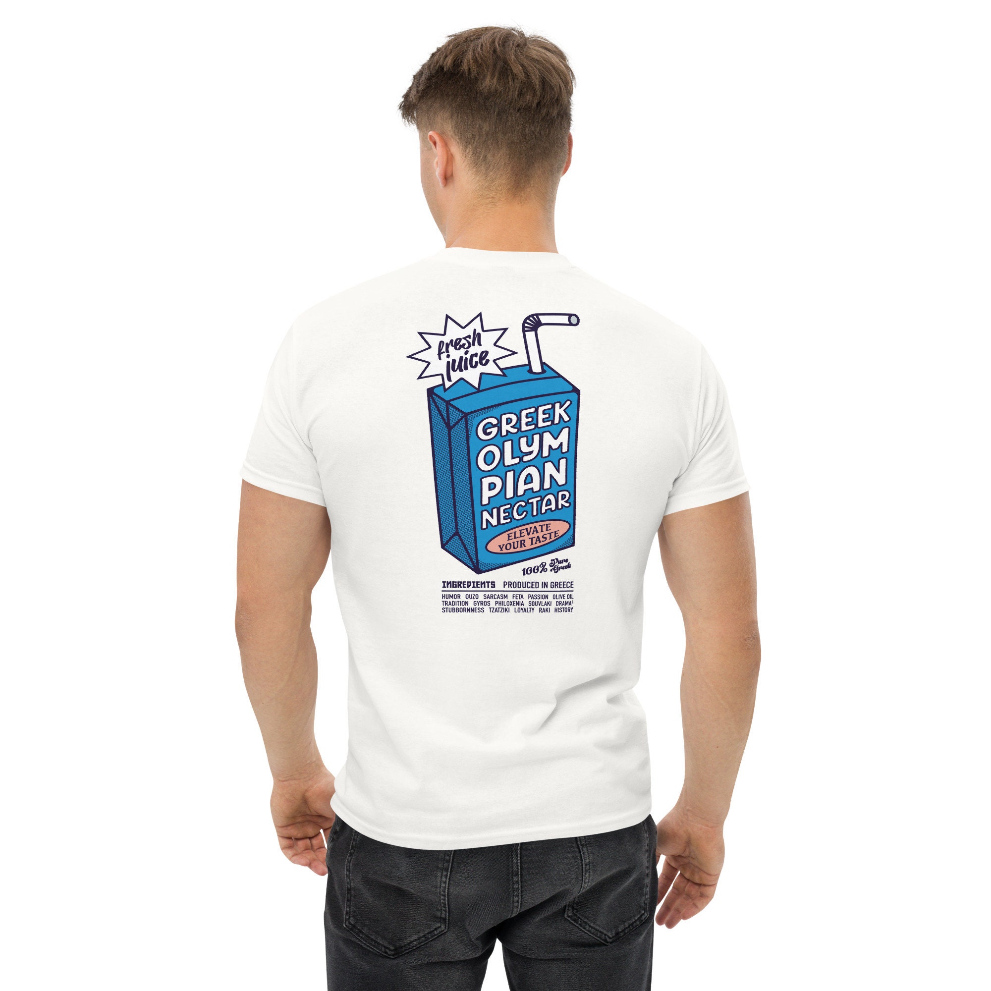 Greek Olympian Nectar T-shirt Vintage T-shirt Retro Tshirt Greek ...