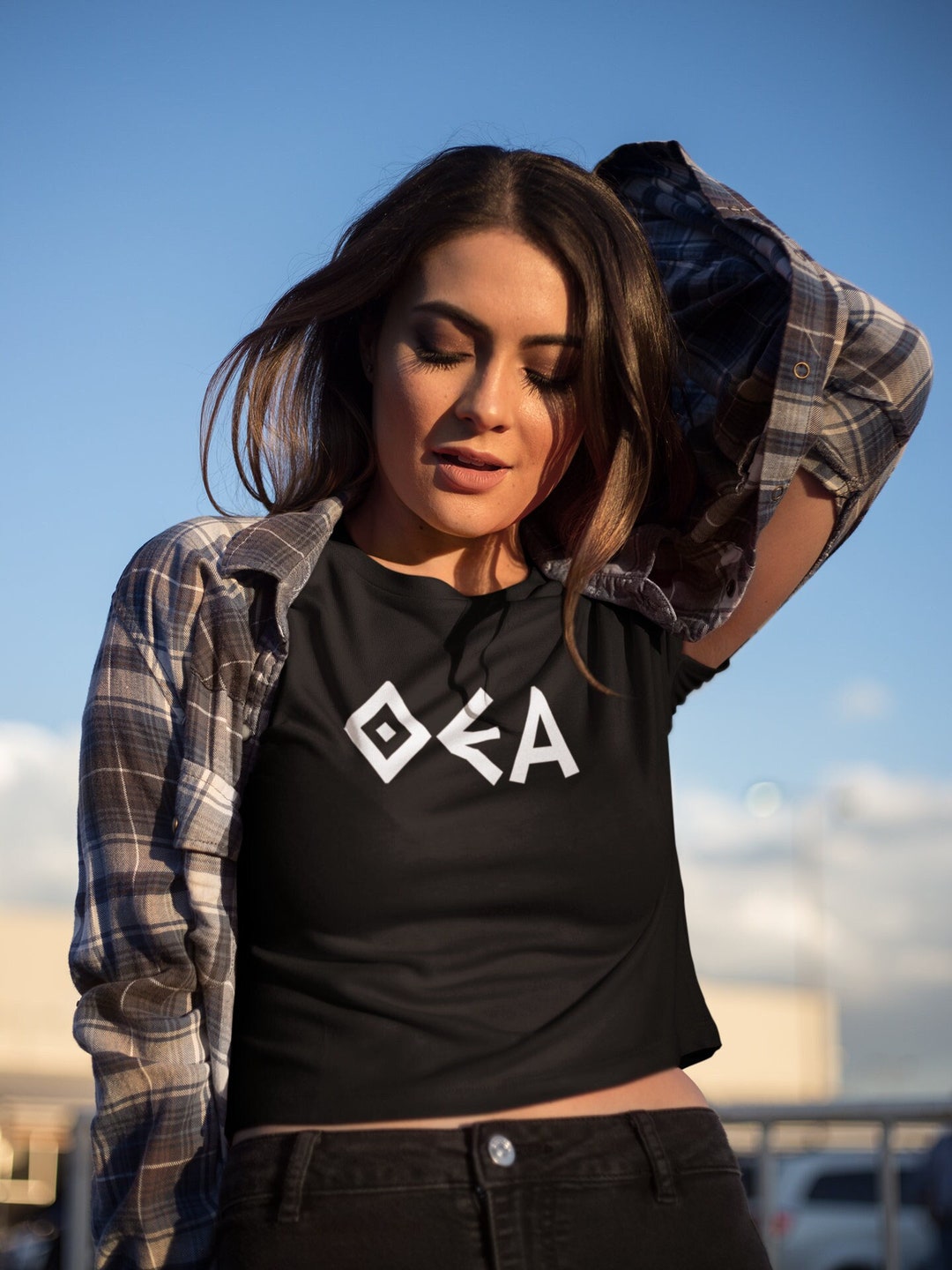 Funny Greek Thea Crop Top T-shirt | Funny Greek Godess T-shirt | Greek ...