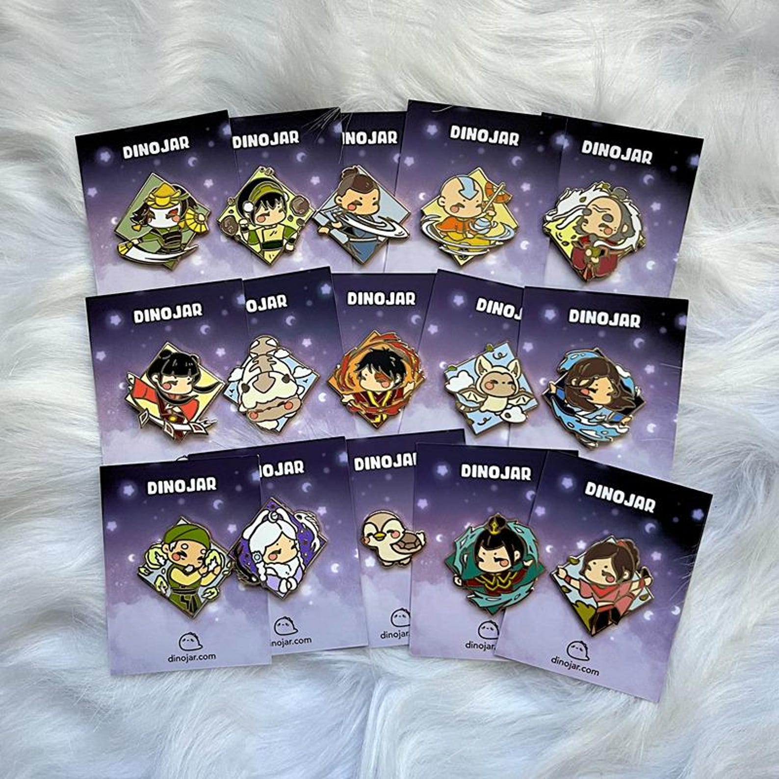 ATLA Enamel Pin | Avatar Airbender Elemental Bender | Appa Ang Zuko ...