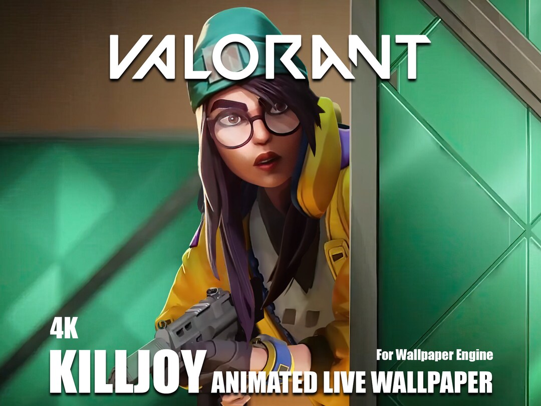 Valorant Agent Killjoy 4K Animated Live Wallpaper for - Etsy