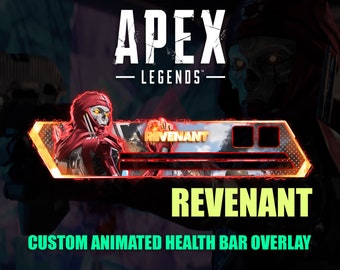 Apex Legends Custom Health Bar Overlay for Streaming static and ...