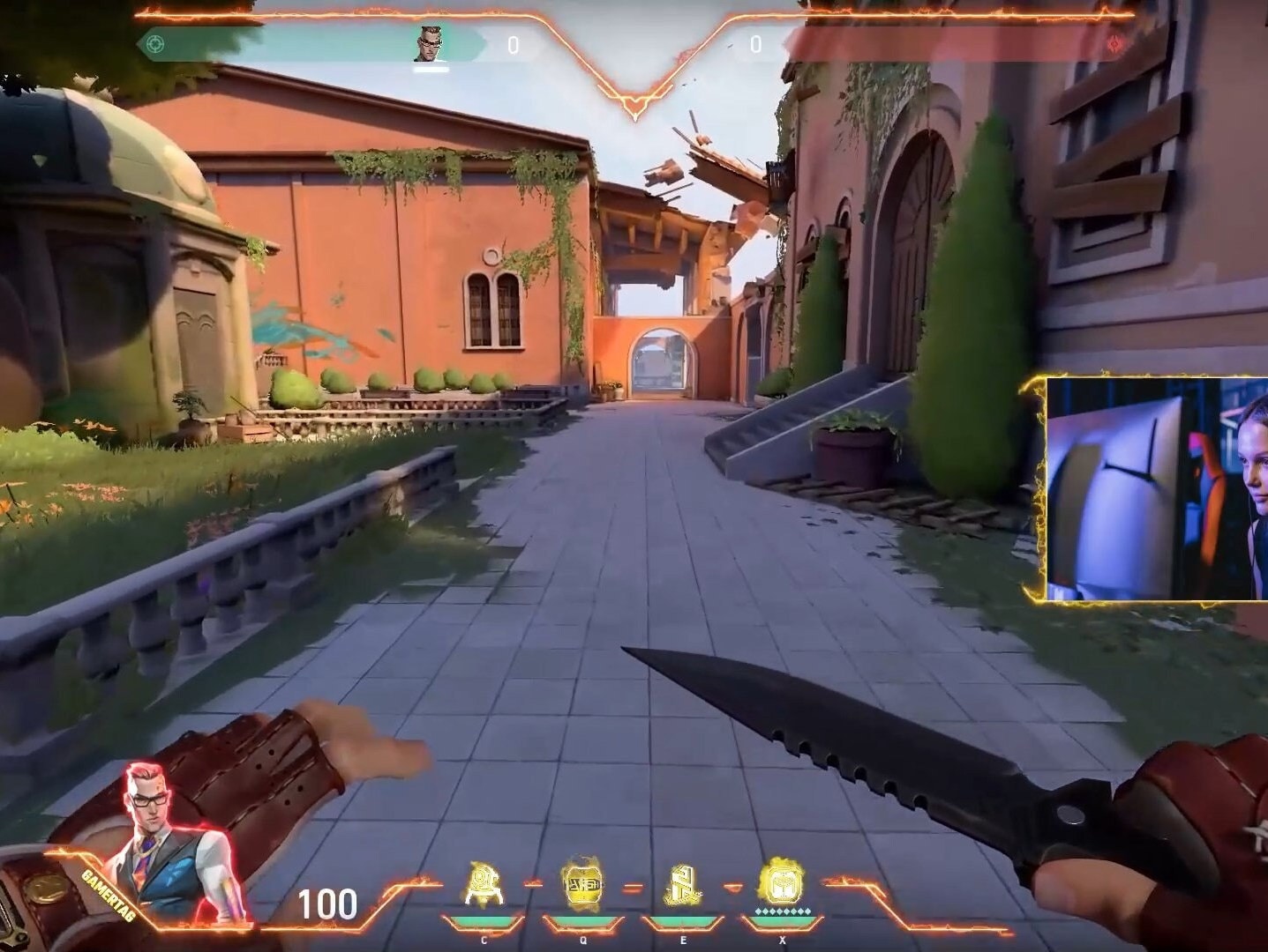 Valorant Agent Chamber Custom Animated Hud Bar Overlay for Twitch ...