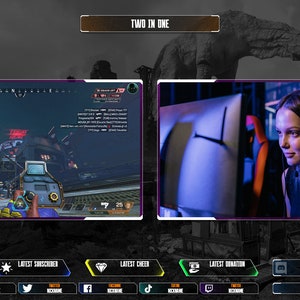 Apex Legends Animated Stream Overlay for OBS. Twitch Youtube - Etsy UK