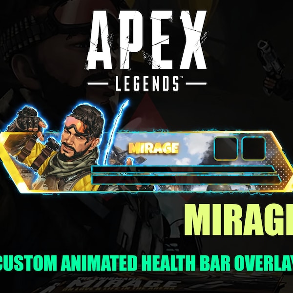 Apex Legends Mirage Overlay - Etsy