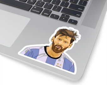 Messi Sticker Car - Etsy