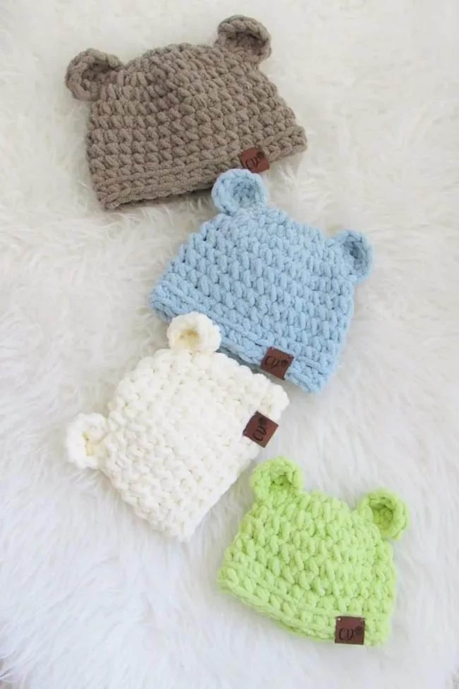 Teddy Hats for Baby - Available in English Only - Etsy