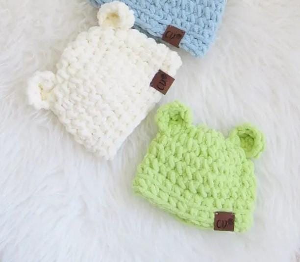 Teddy Hats for Baby - Available in English Only - Etsy