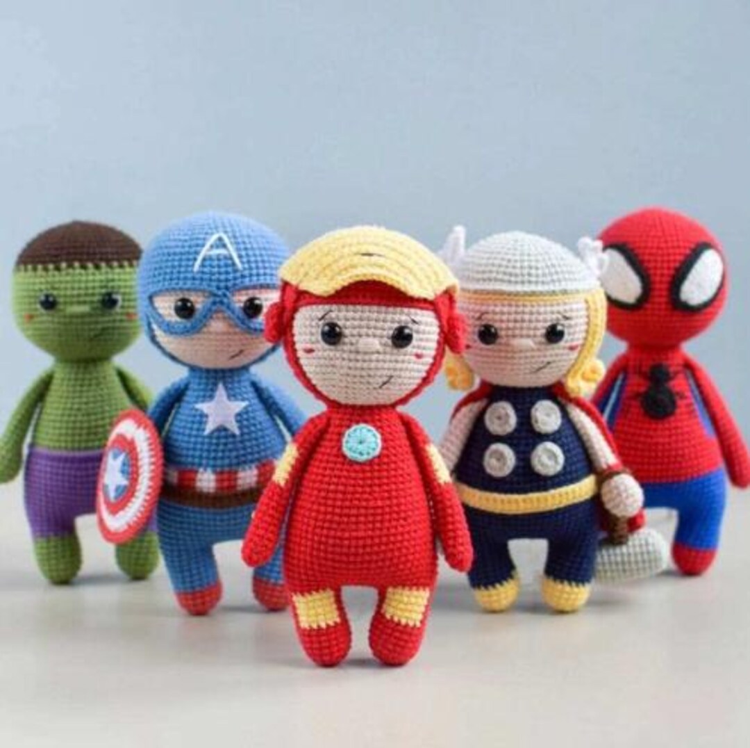 Super Hero Crochet Pattern - Etsy