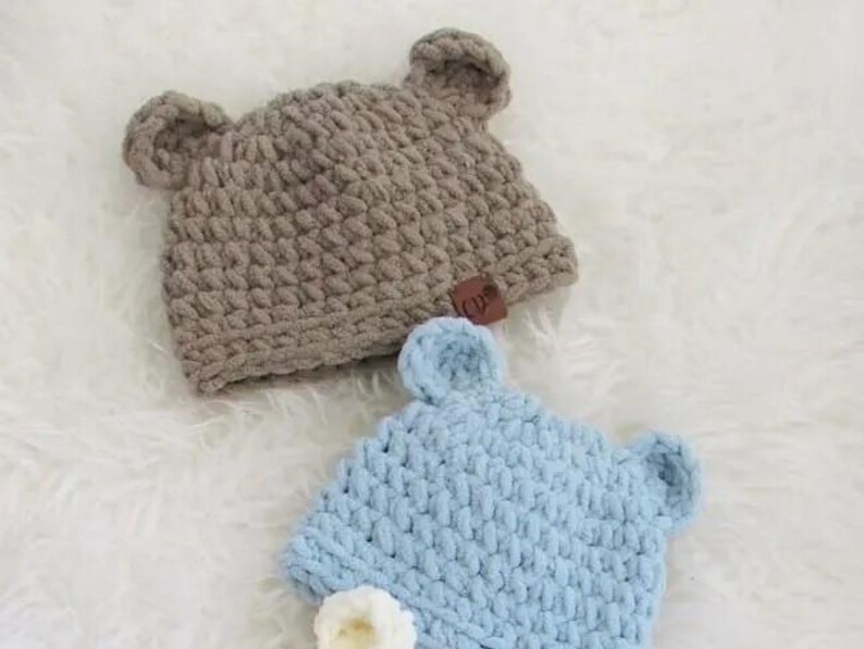 Teddy Hats for Baby - Available in English Only - Etsy