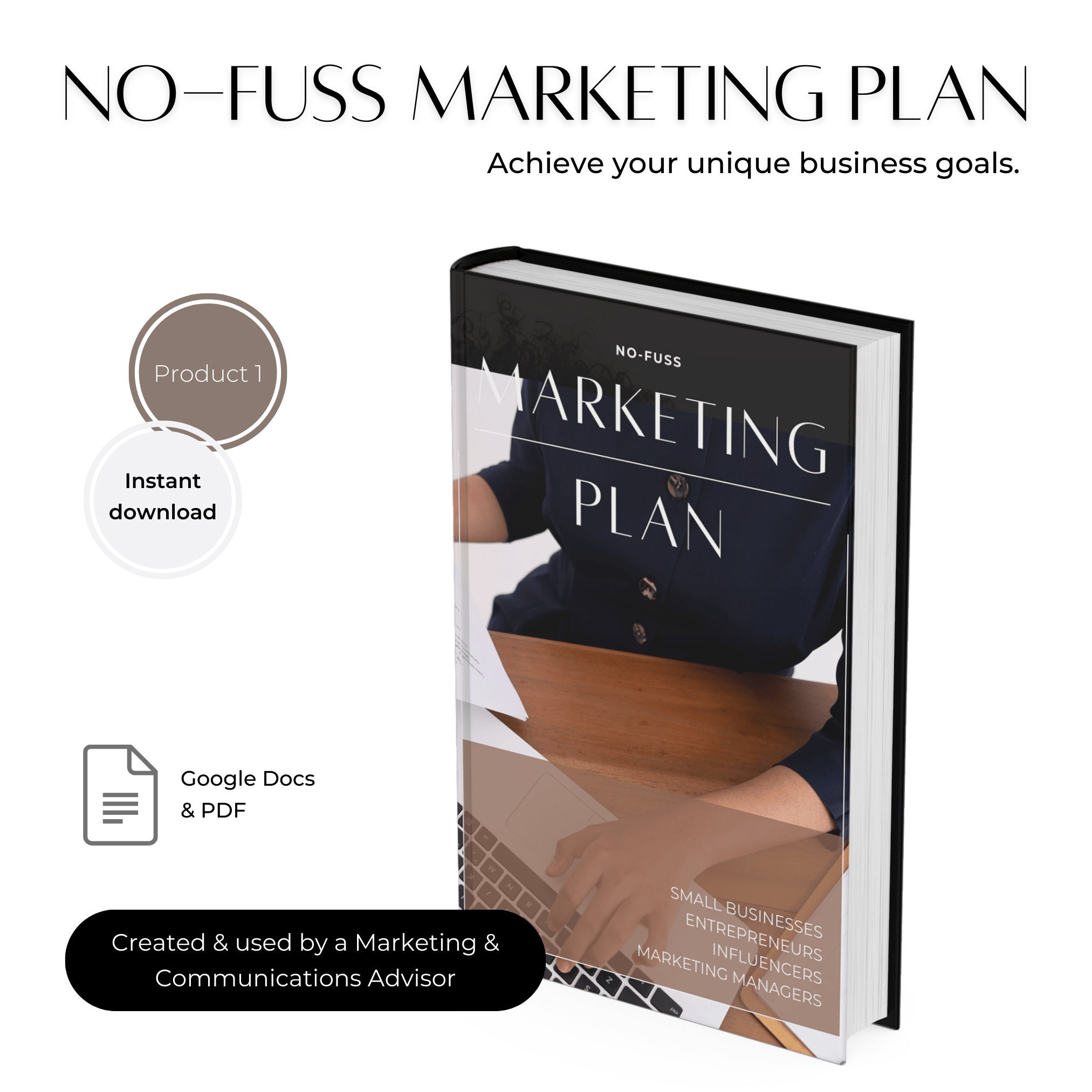 Complete Marketing Toolkit Digital Download Marketing Calendar Planner ...