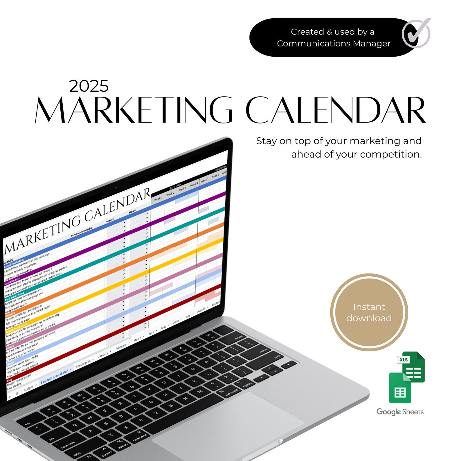 Ultimate Digital Marketing Success Bundle | Marketing Calendar ...