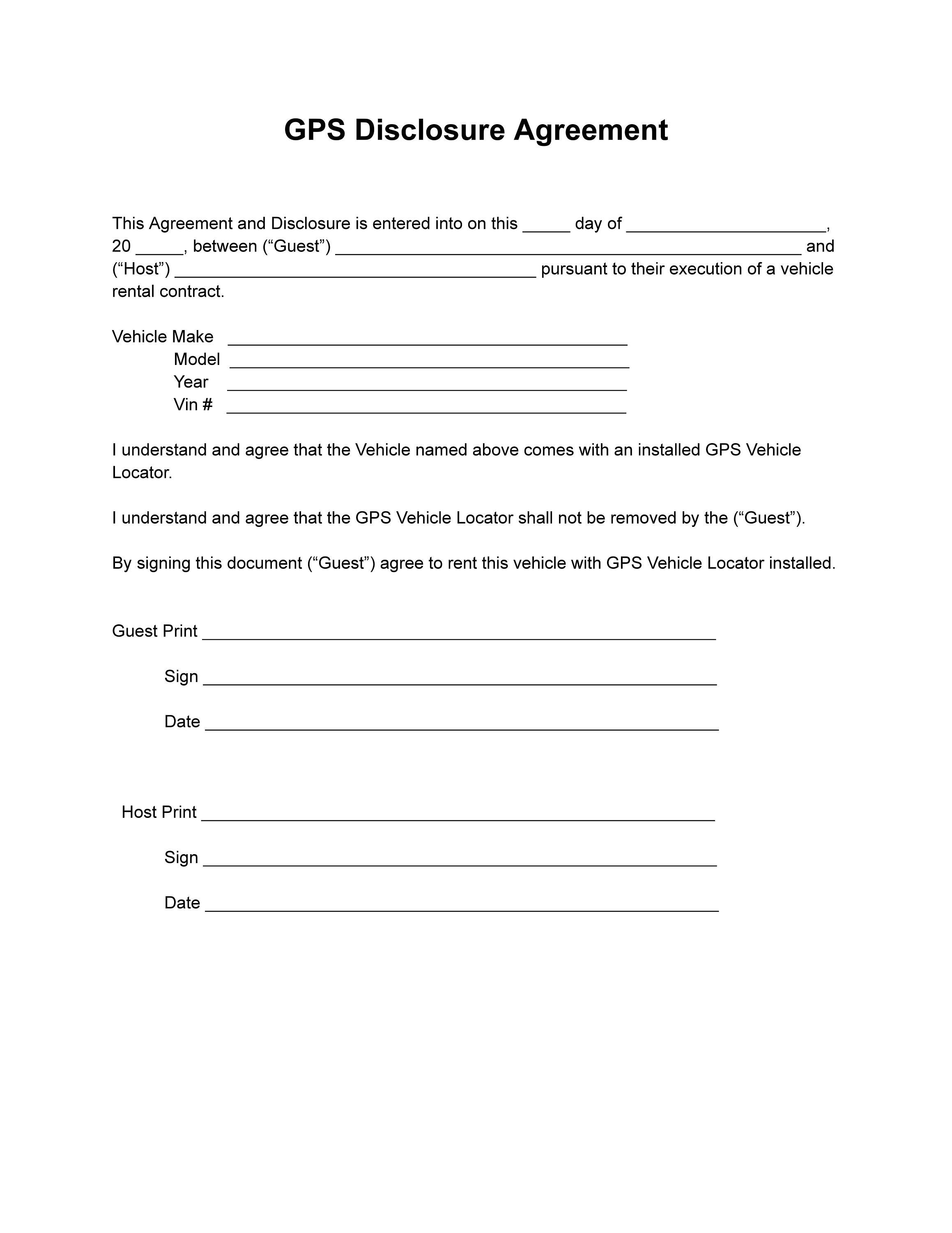 GPS Disclosure Agreement - Etsy