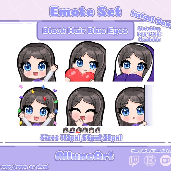 Vtuber Model Blue Hair - Etsy