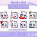 Kiriko Overwatch 2 Cute Chibi Emotes for Twitch/youtube/kick - Etsy