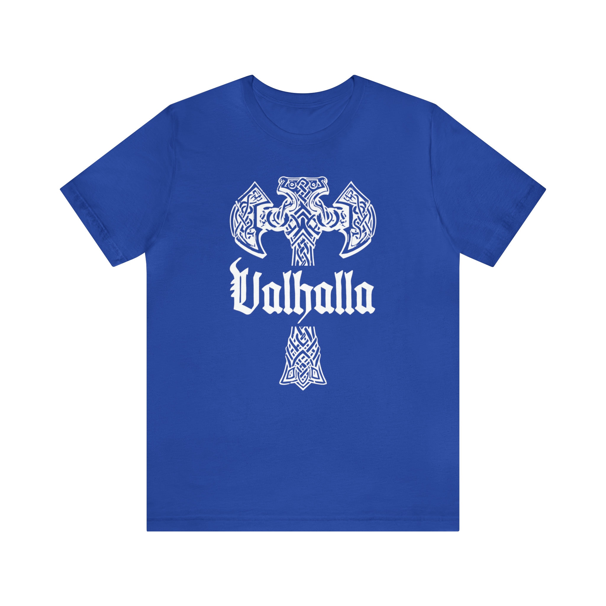 Valhalla T-shirt, Viking Axe Shirt, Norse Warrior Tee, Cool Vikings T ...