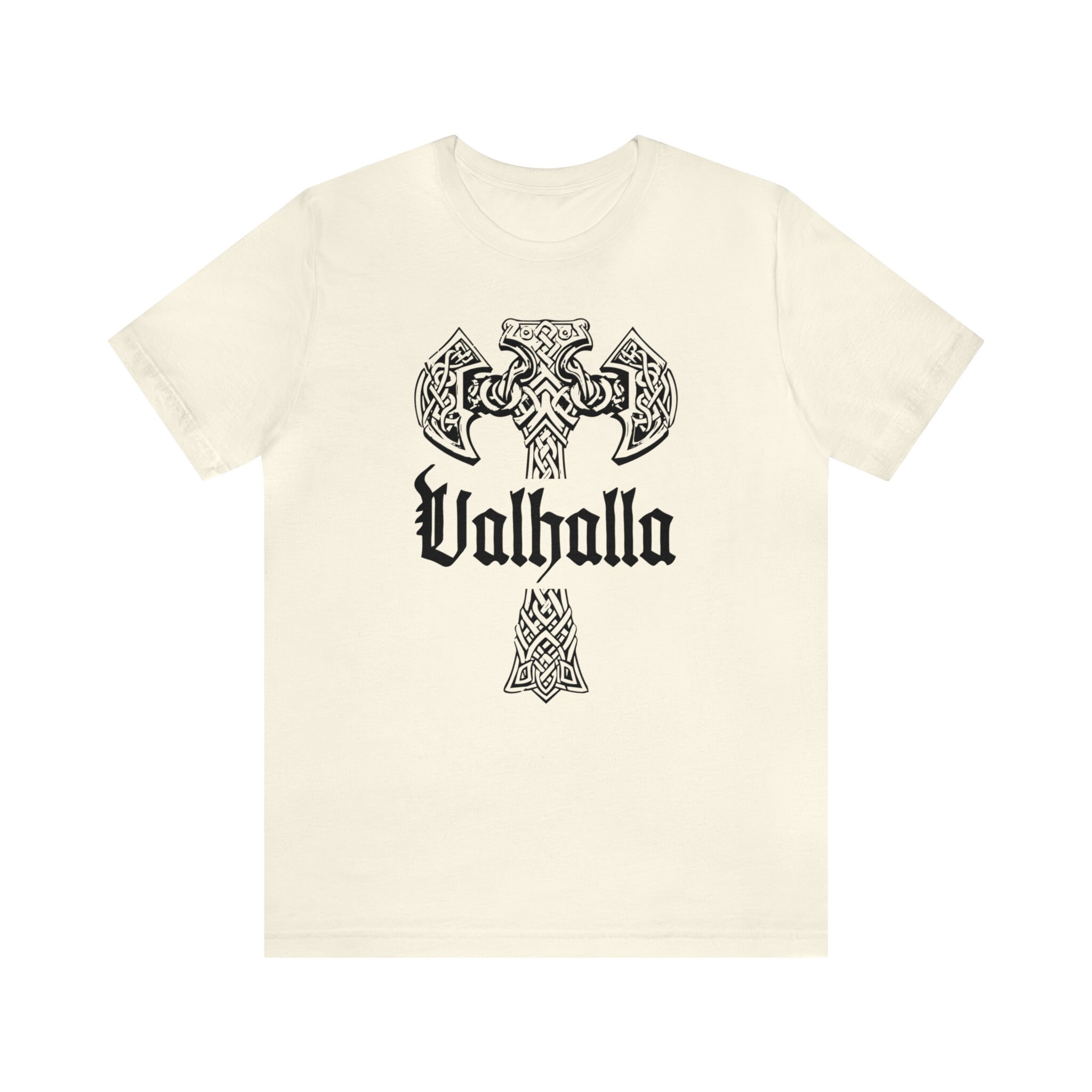 Valhalla T-shirt, Viking Axe Shirt, Norse Warrior Tee, Cool Vikings T ...