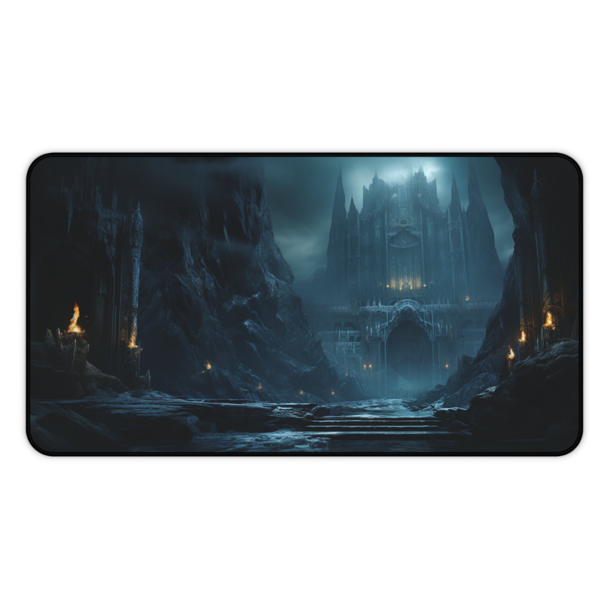 Mines of Moria Imagined Desk Mat, Underground Dwarf Kingdom Pad ...