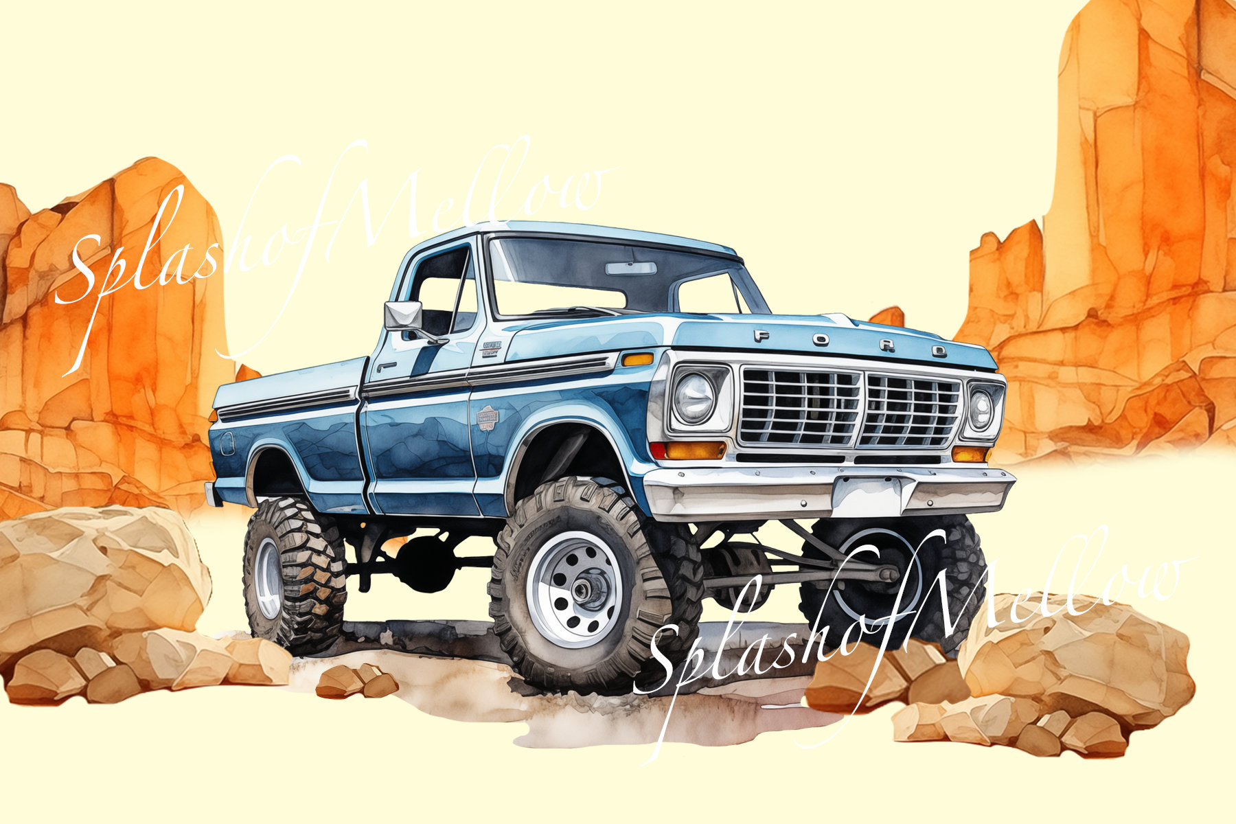 Ford Truck Cartoon Clip Art Pickup Truck Free Vector Clipart Images