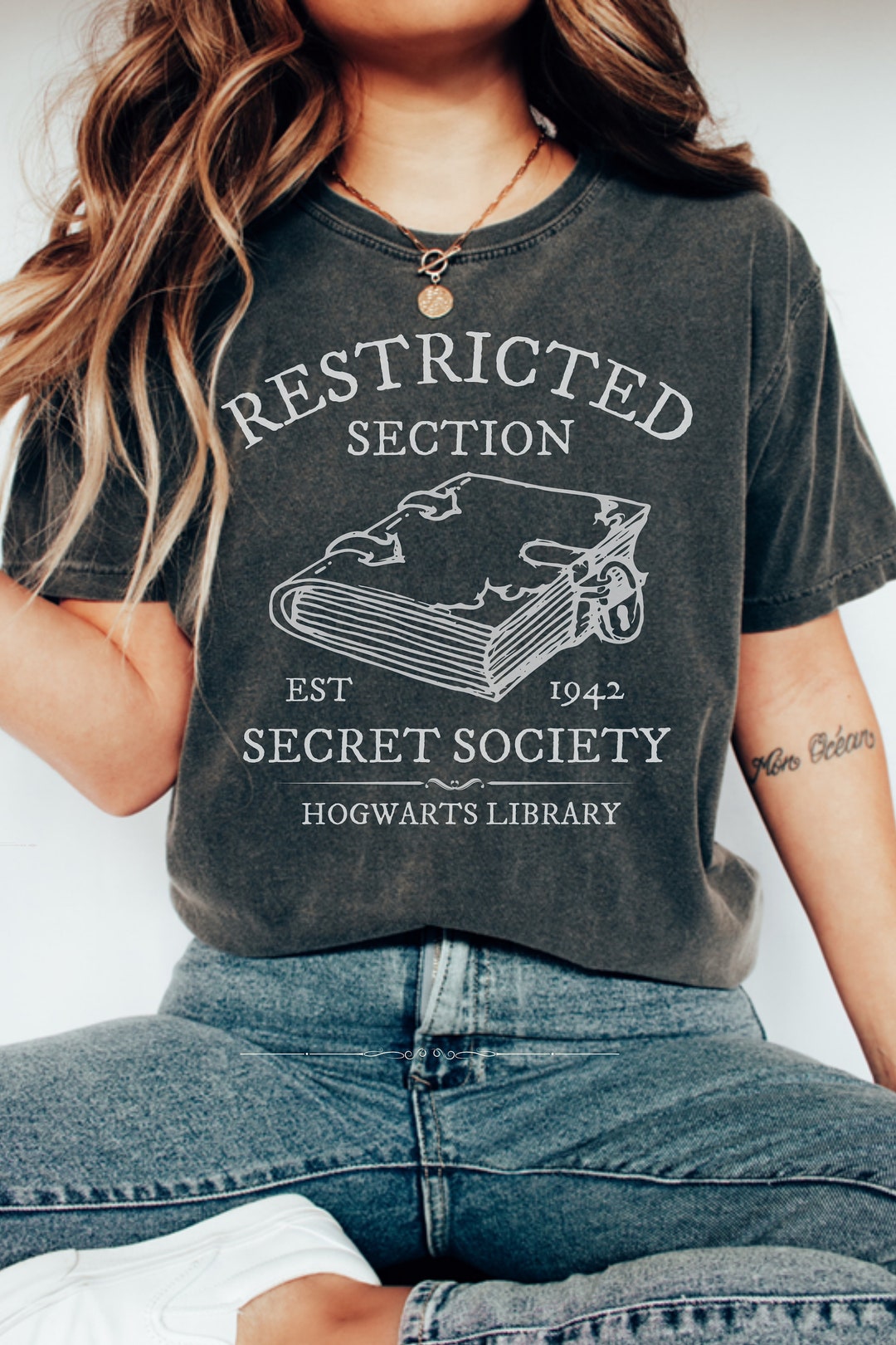 Restricted Section Secret Society Book Club Dark Magic - Etsy