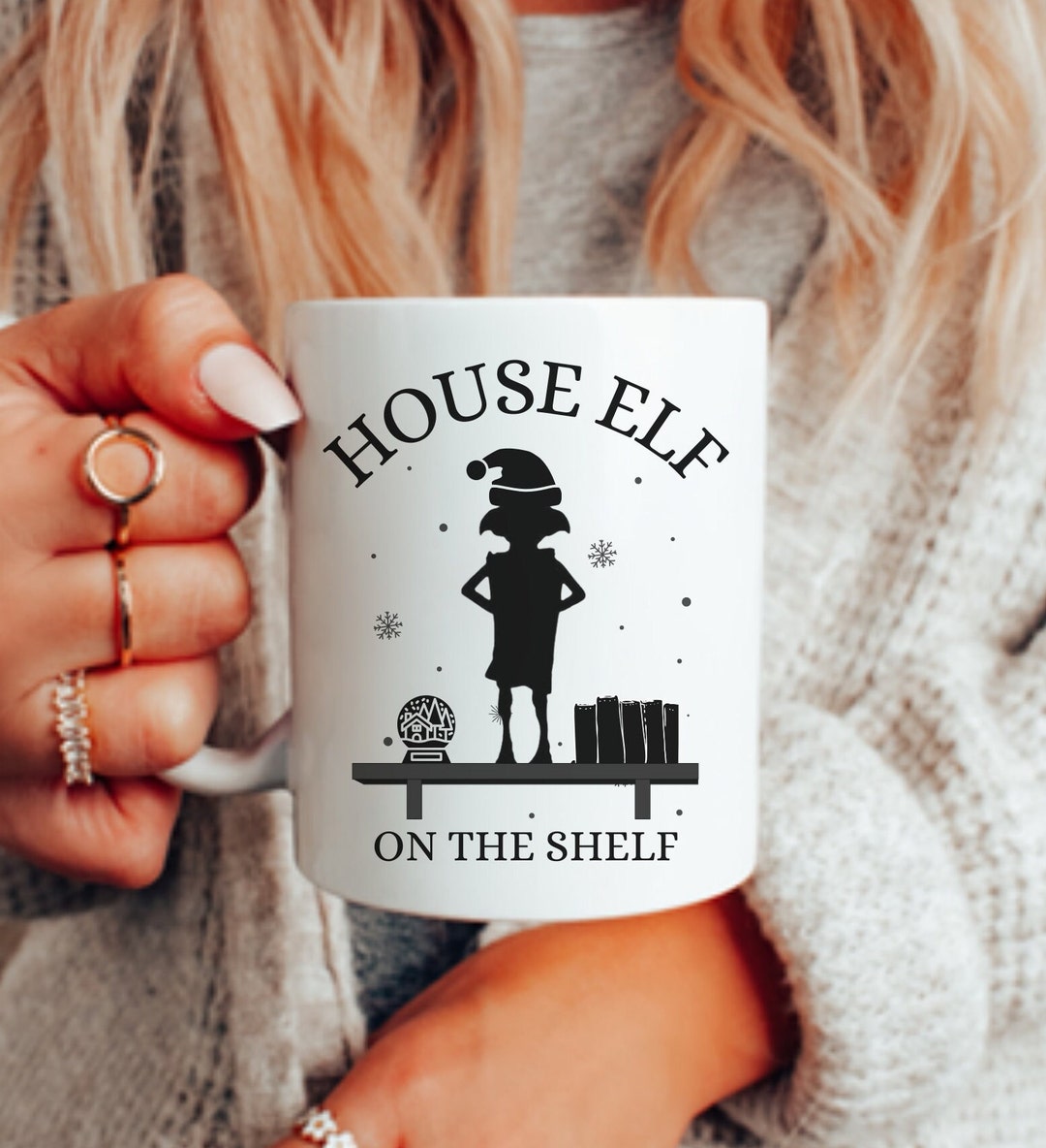 Dobby Christmas Mug House Elf Christmas House Elf on Shelf - Etsy