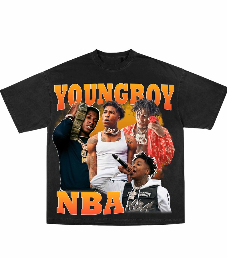 Youngboy Png, T-shirt Design, Bootleg Tees Design, Ready to Print ...