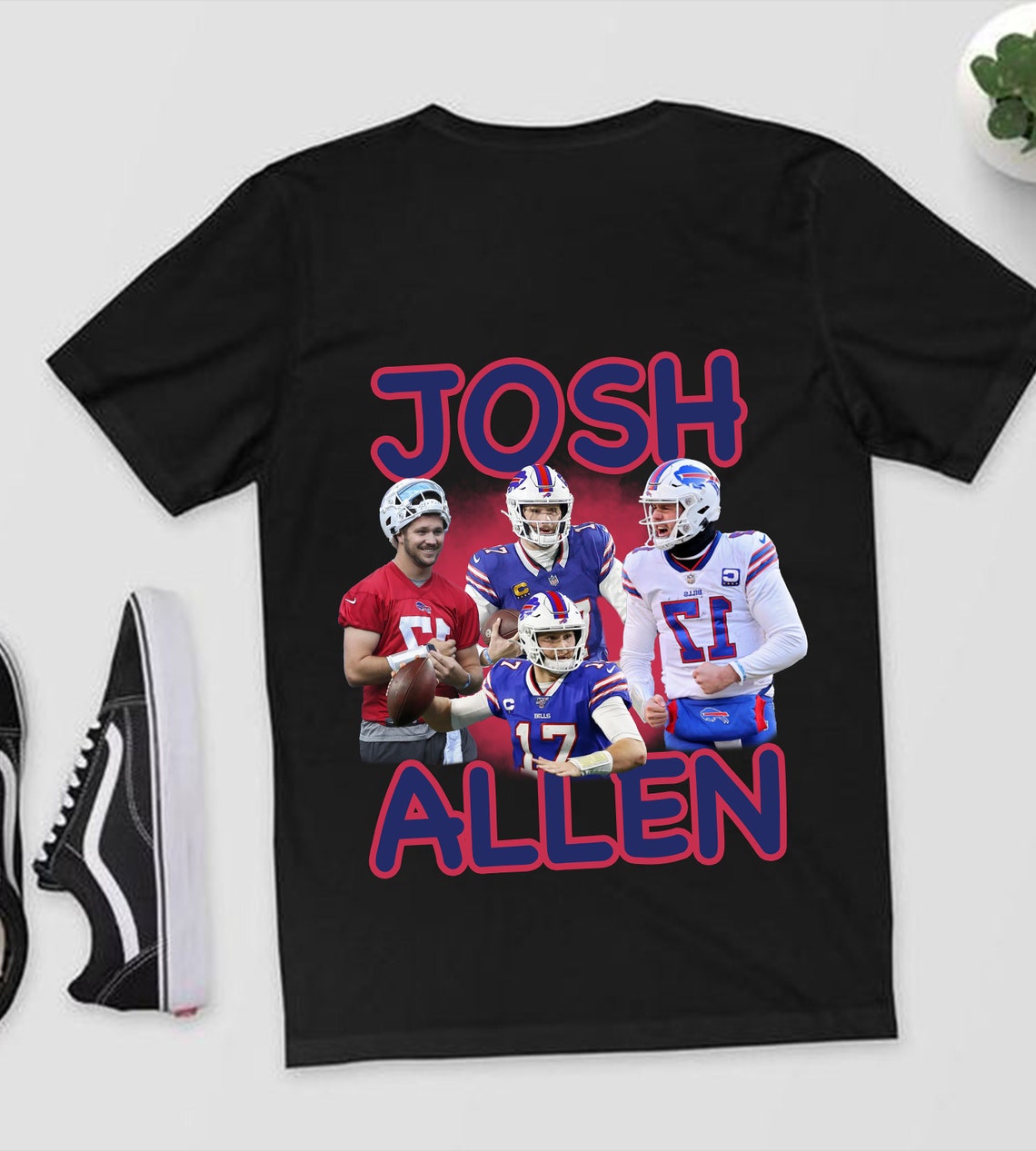 Josh Allen PNG, Shirt Design PNG Tee SVG Shirt Vector Shirts Png ...