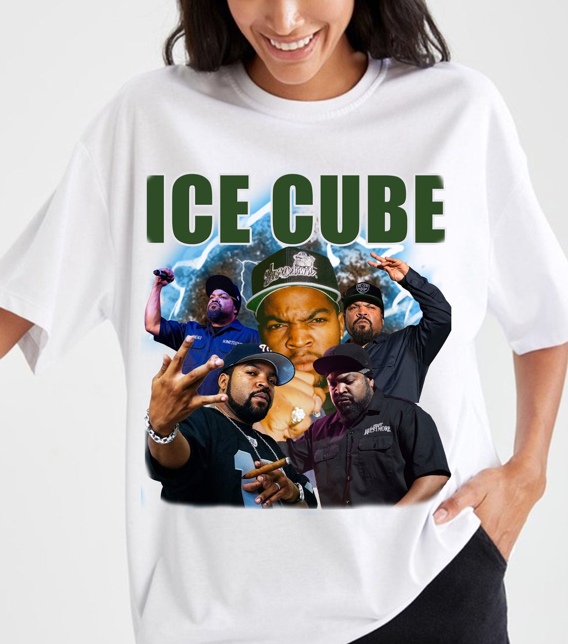 Ice Cube T Shirt Design PNG Instant Download 300 Dpi - Etsy UK