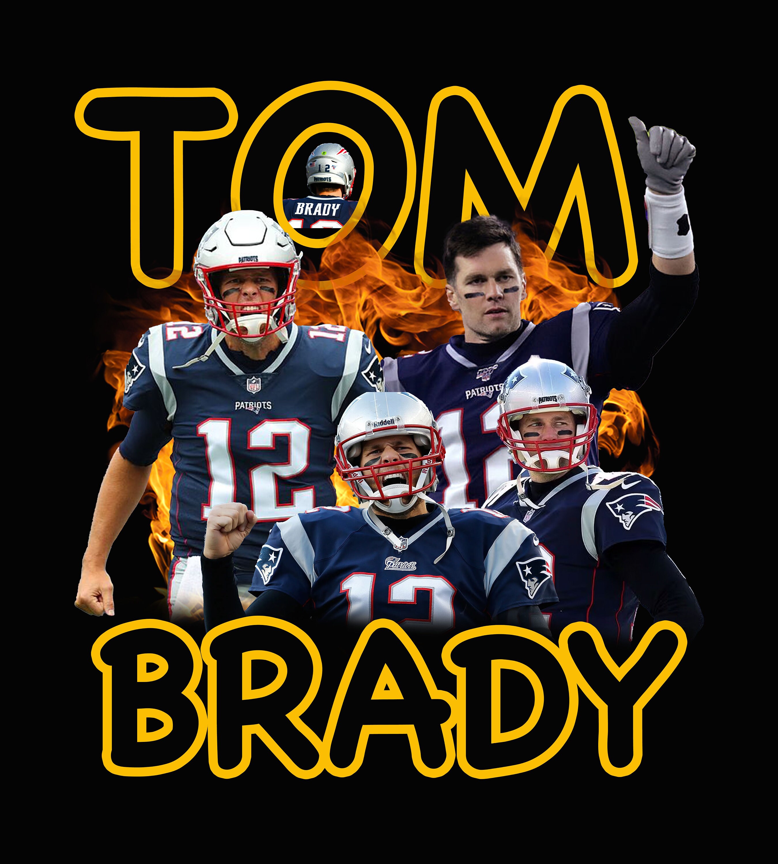 Tom Brady PNG, Shirt Design PNG Tee SVG Shirt Vector Shirts Png ...