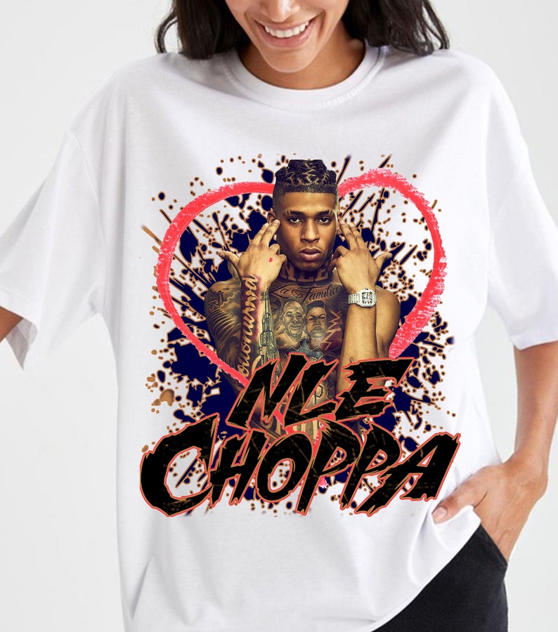 Nle Choppa Png , Ready to Print, Printable Design, Hiphop Artist, 90s ...