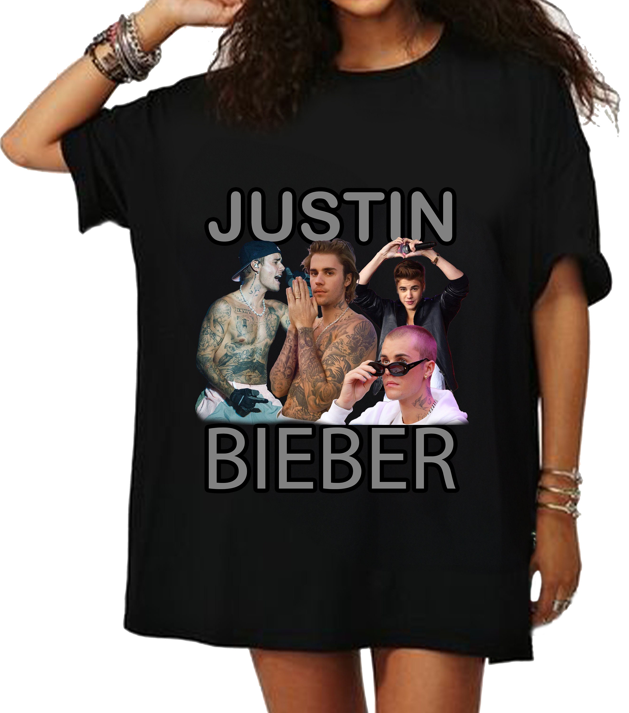 JUSTIN BIEBER T Shirt Design. PNG Digital I, R&B, Pop, Rap, Retro, 90s ...
