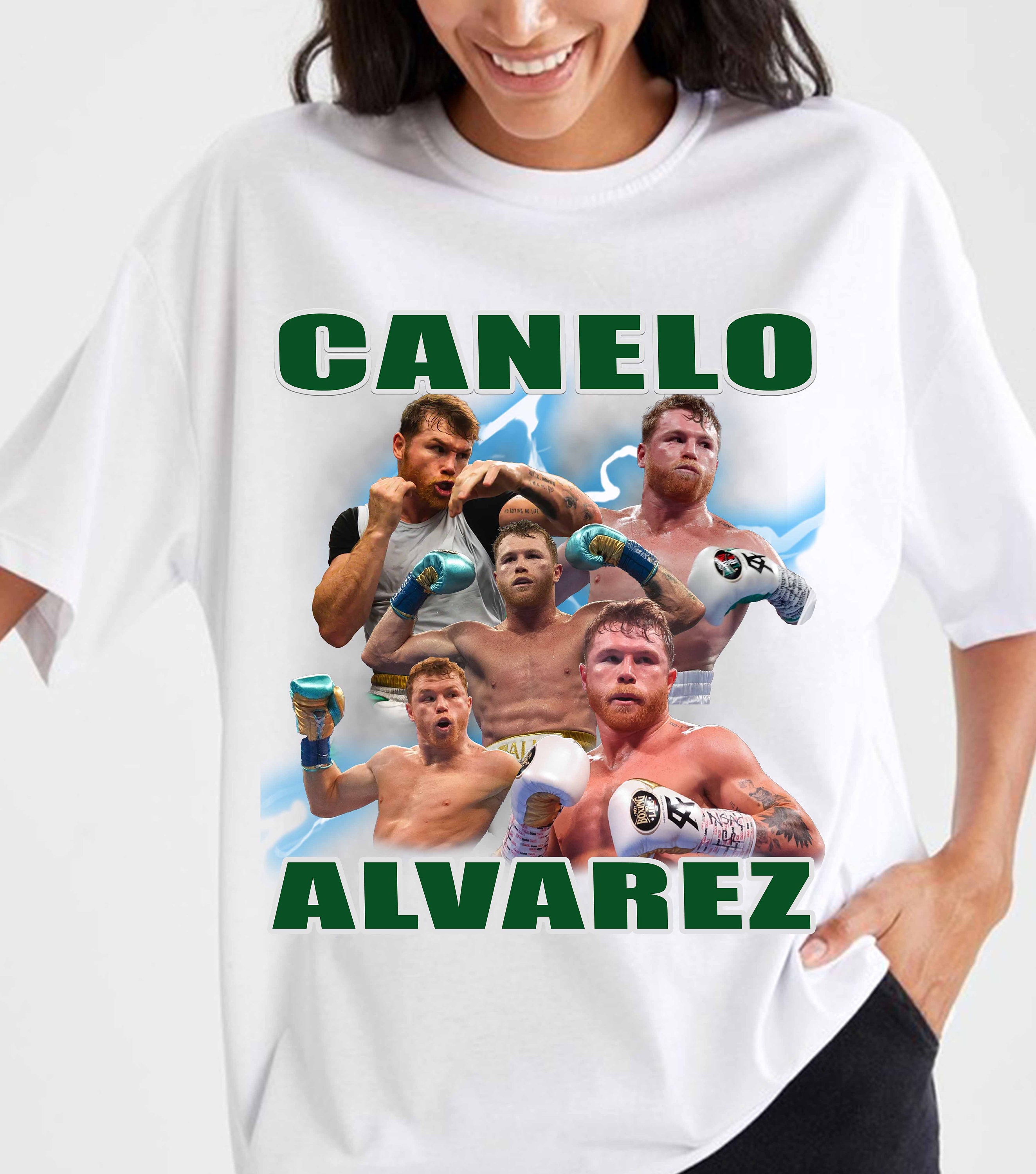 Canelo Alvarez T Shirt Design. 300 Dpi PNG Digital 4500x5100 Px. Retro ...