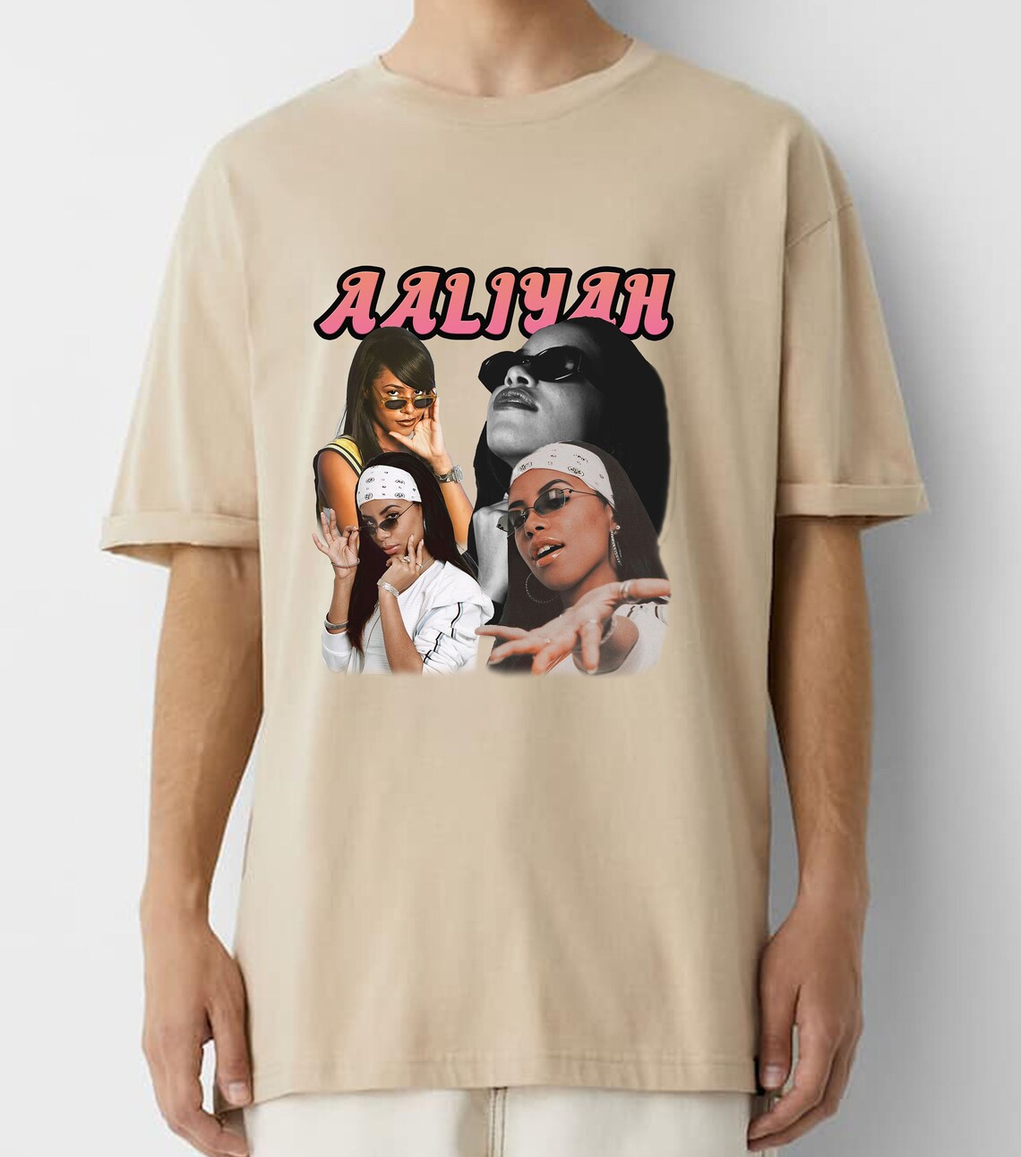 Aaliyah Thirt Design. PNG Digital 4500x5100 Px.retro 90s - Etsy
