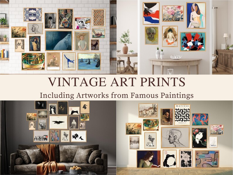 POPULAR SALE, Mega Bundle, Printable Wall Art, Gallery Wall Set, Bundle ...