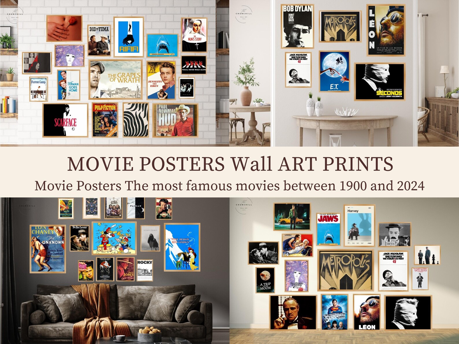 POPULAR SALE, Mega Bundle, Printable Wall Art, Gallery Wall Set, Bundle ...