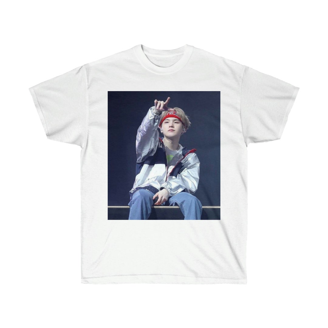 BTS Merch Yoongi Tshirt BTS Vintage Shirt - Etsy